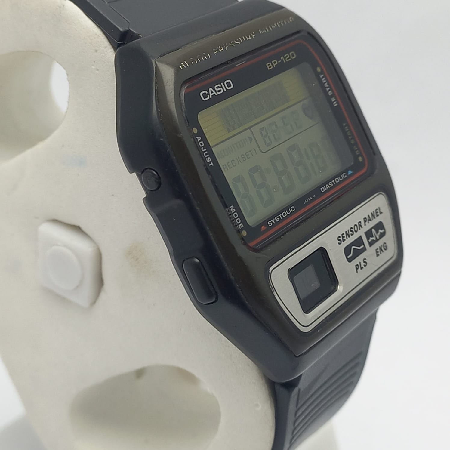 Casio BP-120 Blood Pressure Monitor Digital Vintage Men’s Watch ...