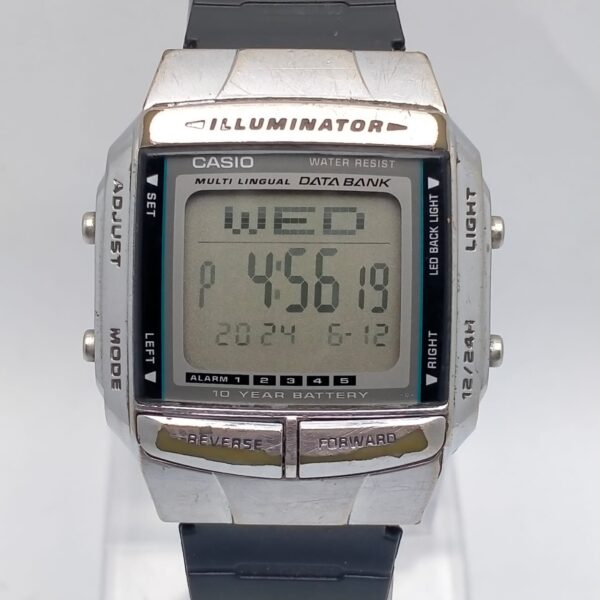 Casio Data Bank DB-360 Multi Lingual 2515 Digital Quartz Vintage Watch ...