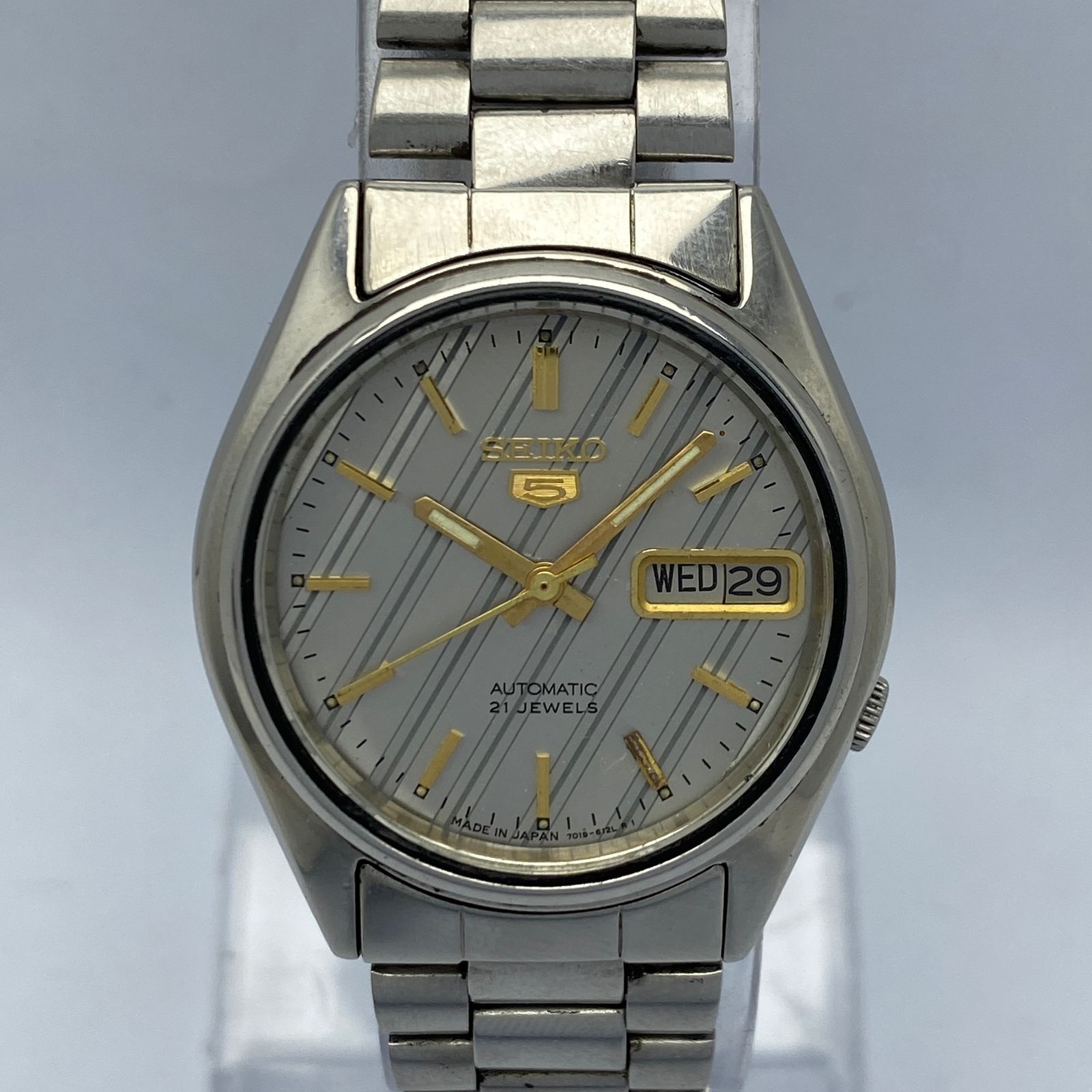 SEIKO 5 Automatic 7019-6081 Day/Date Vintage Men's Watch RZQ103AZN4