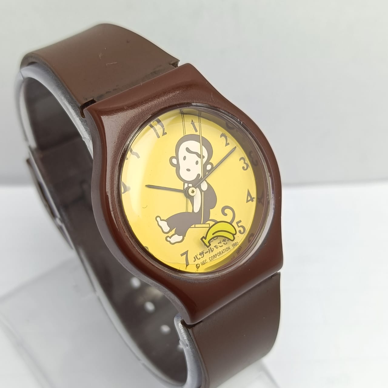 NEC Corporation 1991 Monkey Banana Vintage Kids and Watch TYB167KS3