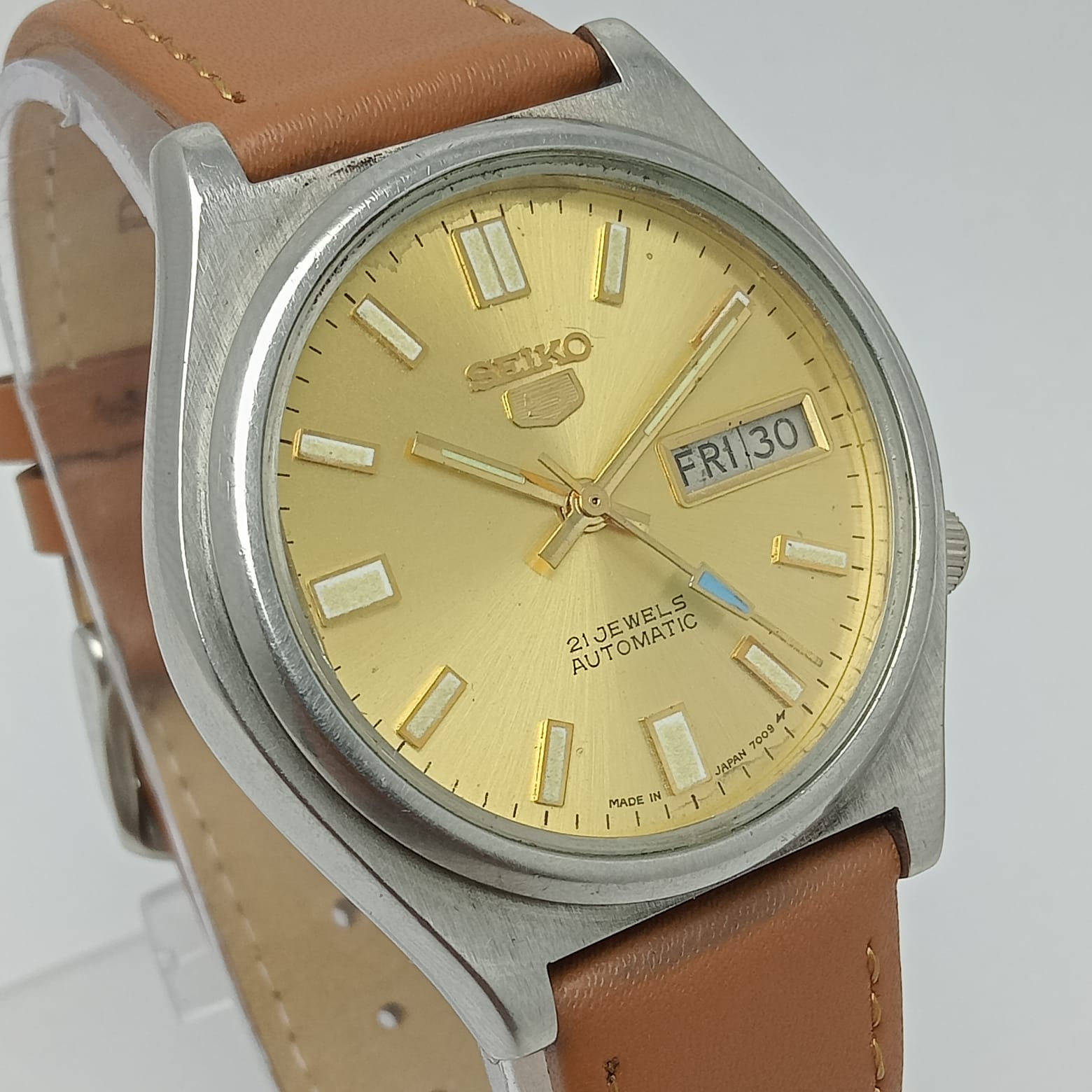 Seiko 5 Automatic 7009-876A Day/Date Vintage Men's Watch SMI143ARL4