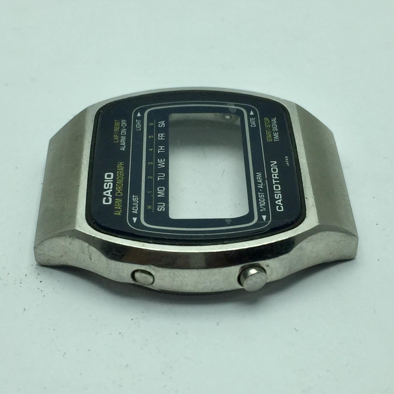 Casio Casiotron Alarm Chronograph Quartz 46cs-29 Vintage Watch Case MUR870NRZ2