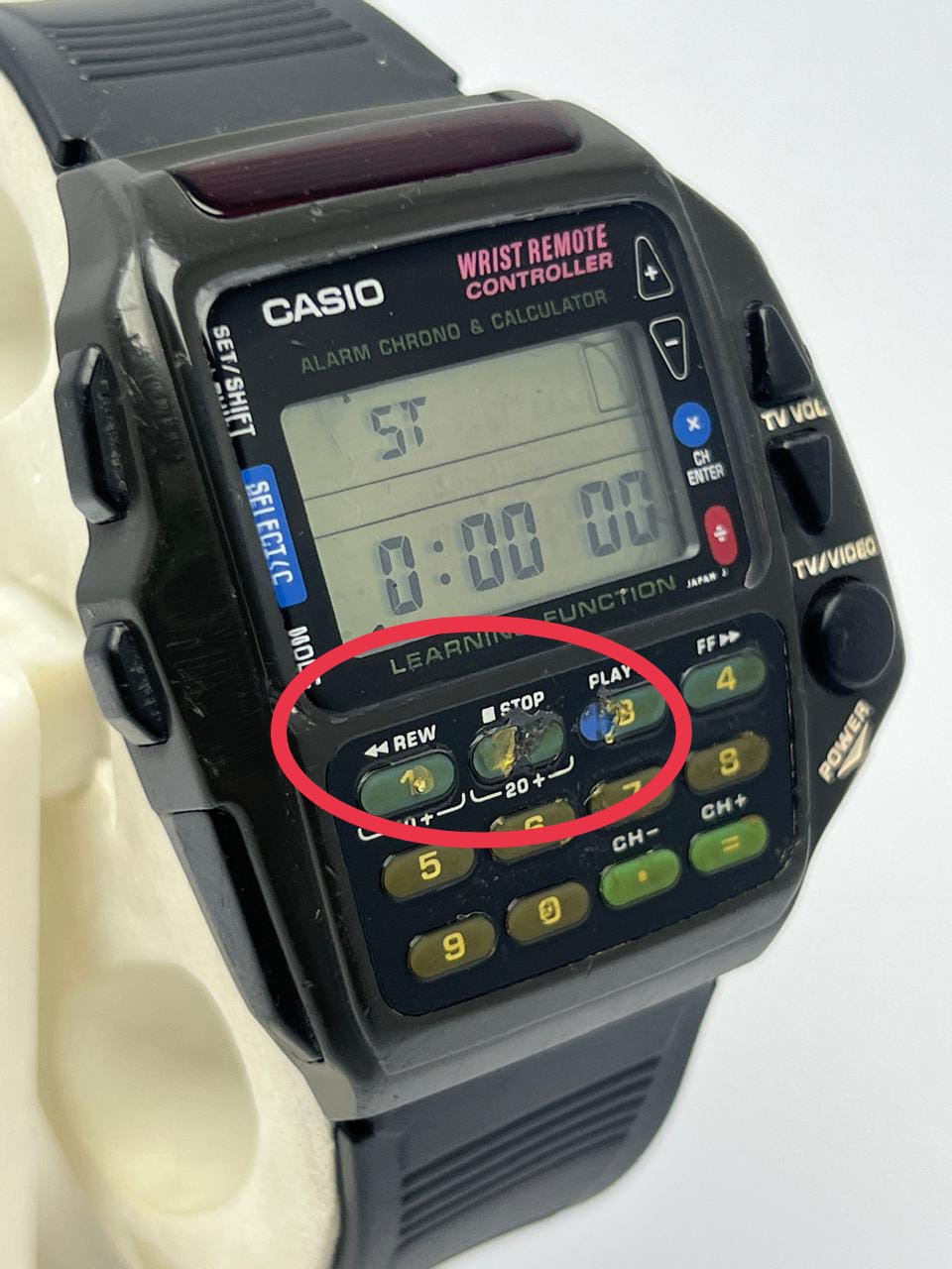 Casio CMD-40 Wrist Remote Controller 1174 Digital Vintage Men’s Watch ...